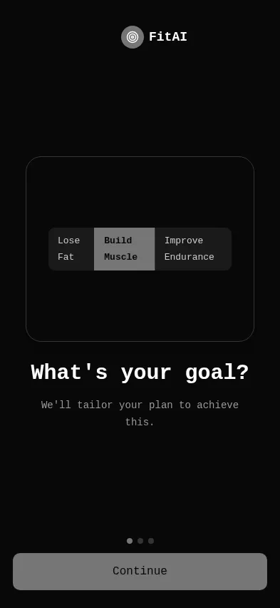 FitAI Workout Planner