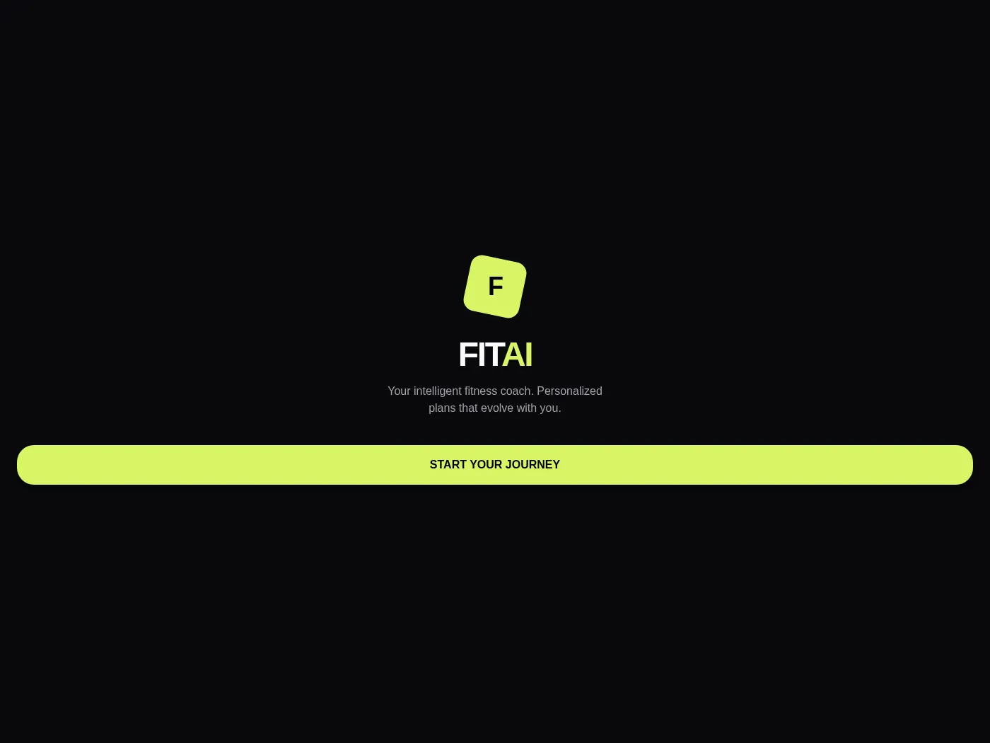 FitAI Workout Planner