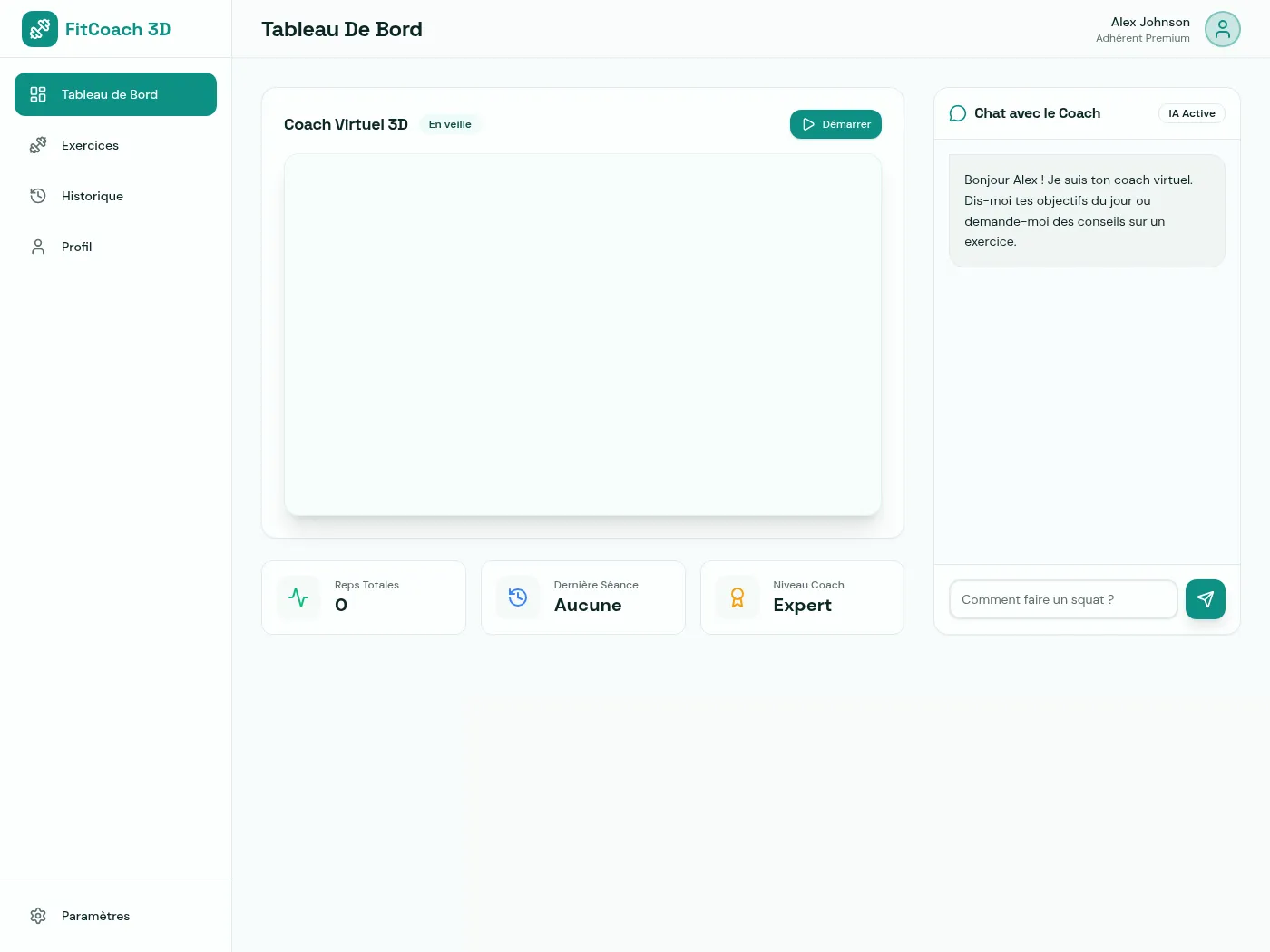 FitCoach Visualizer