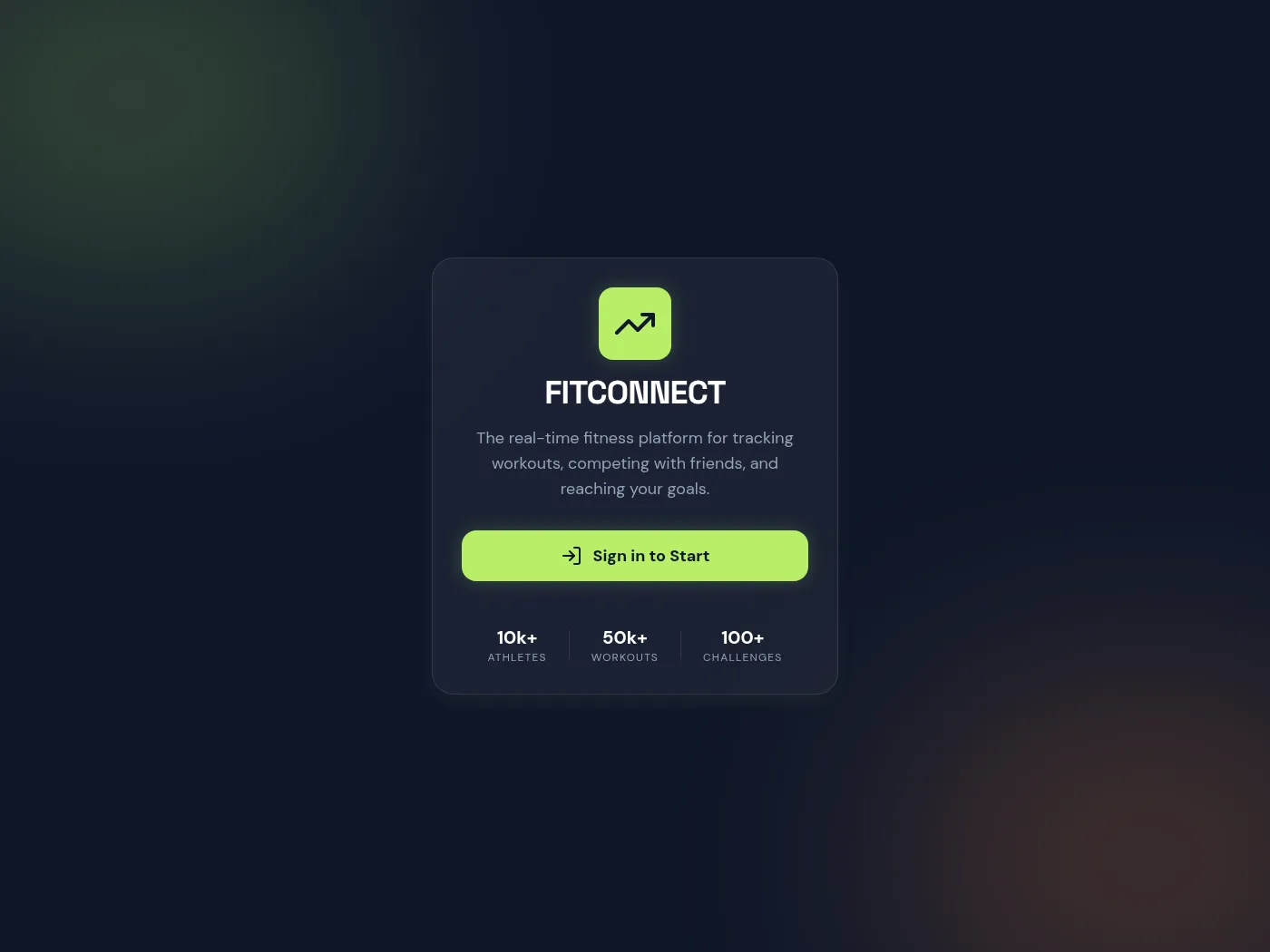 FitConnect Live Tracker