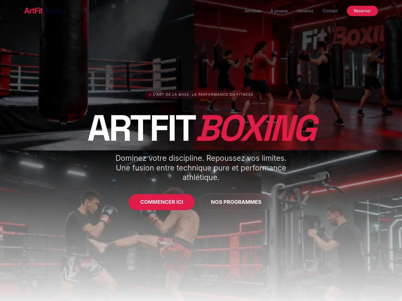 FitEdge Gym Site