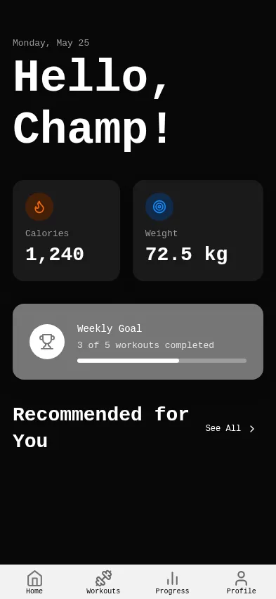 FitFlex Tracker