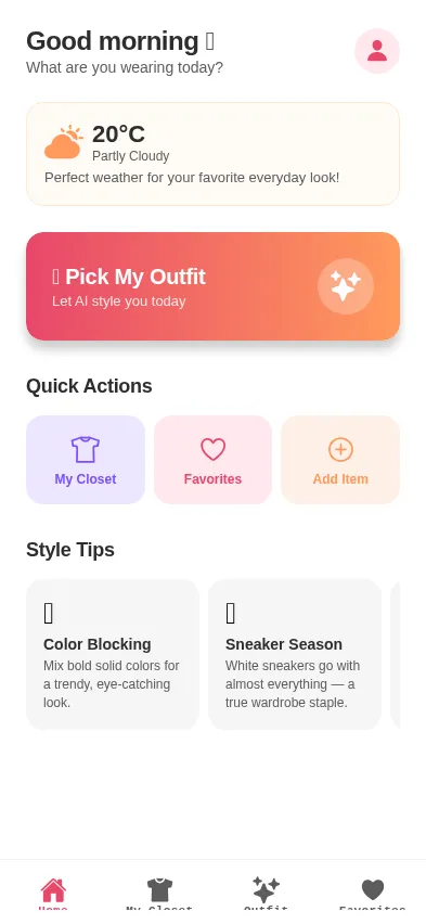 FitFlip Outfit Picker