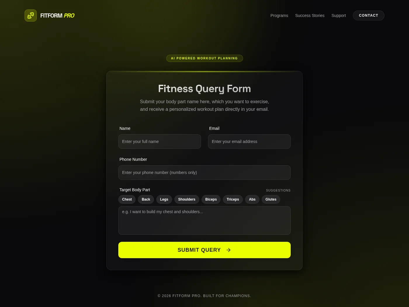 FitForm Pro