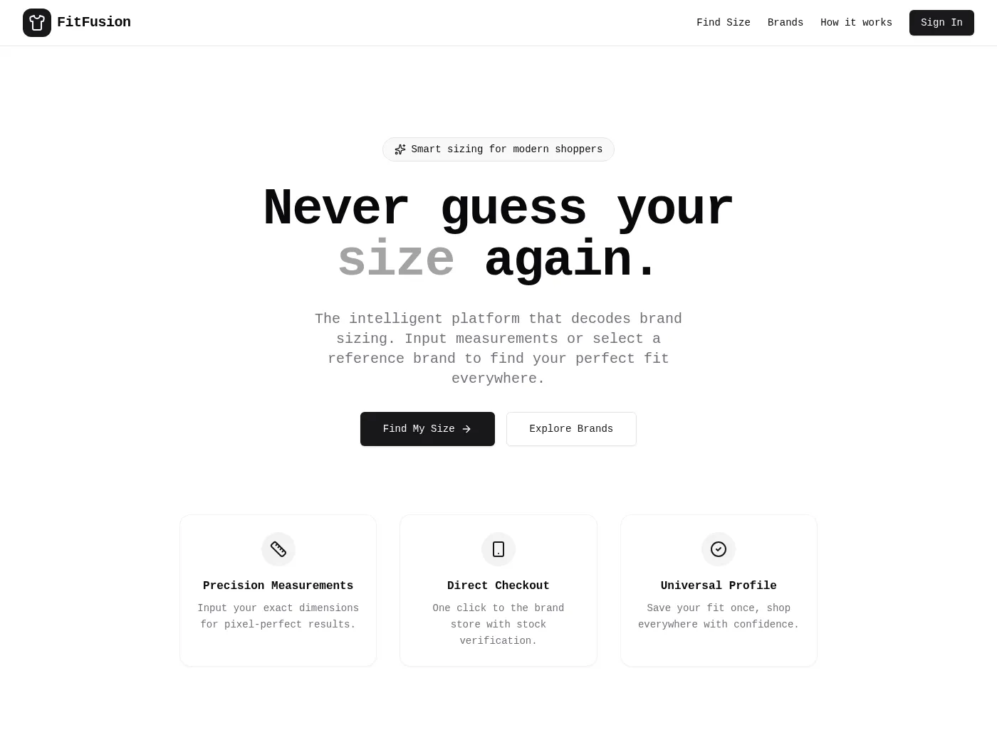 FitFusion Finder