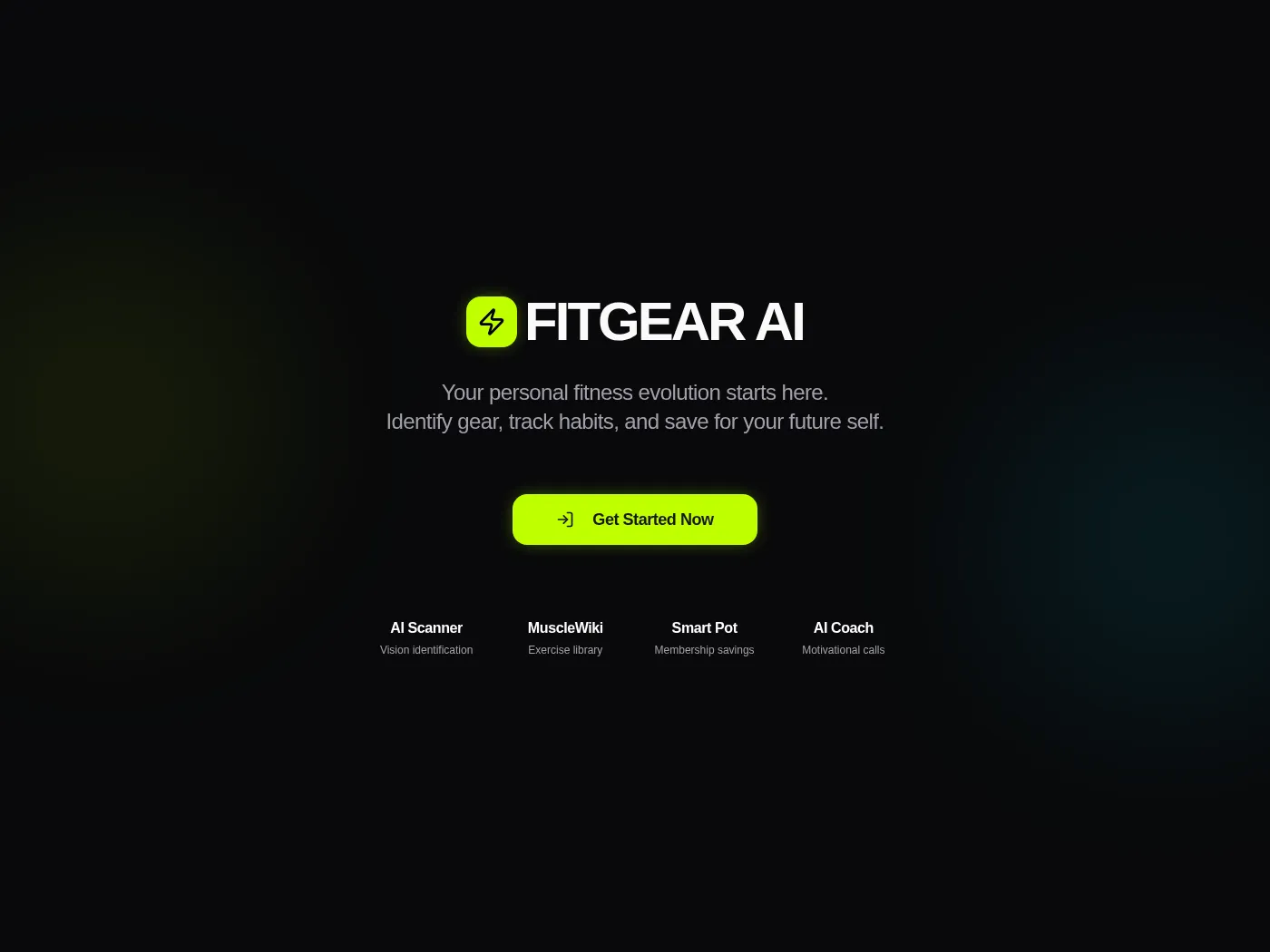 FitGear AI Coach