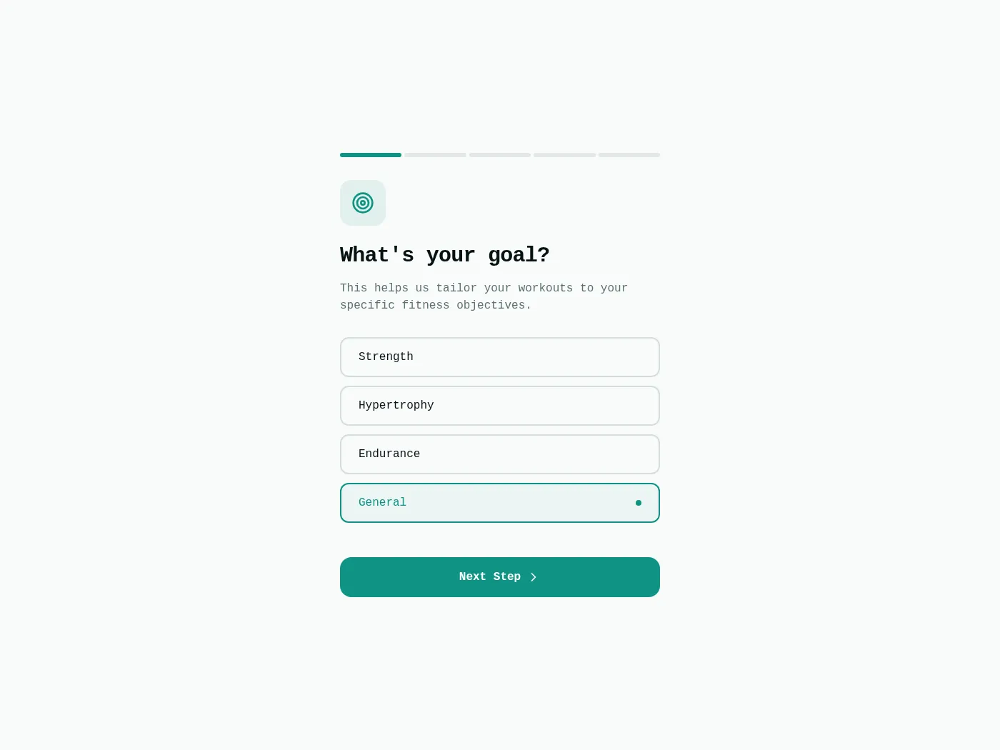 FitGen Workout Creator