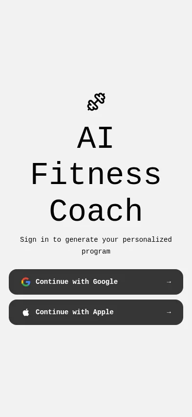 FitGenie AI Coach