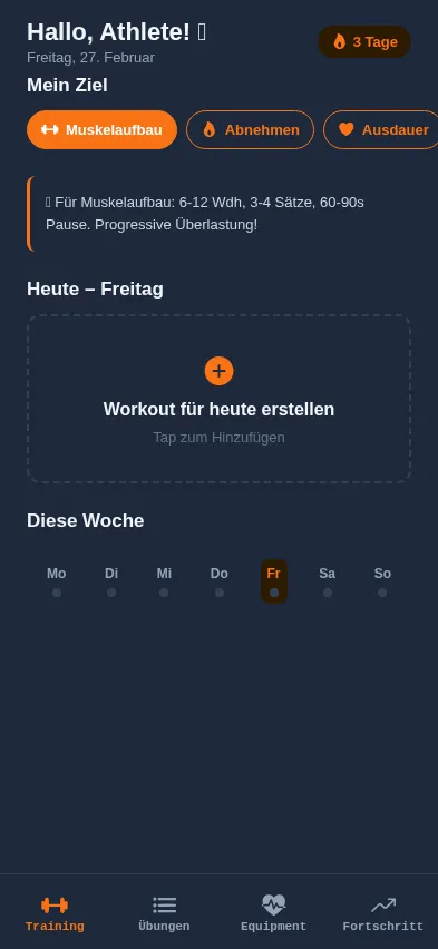 FitGuide Coaching App