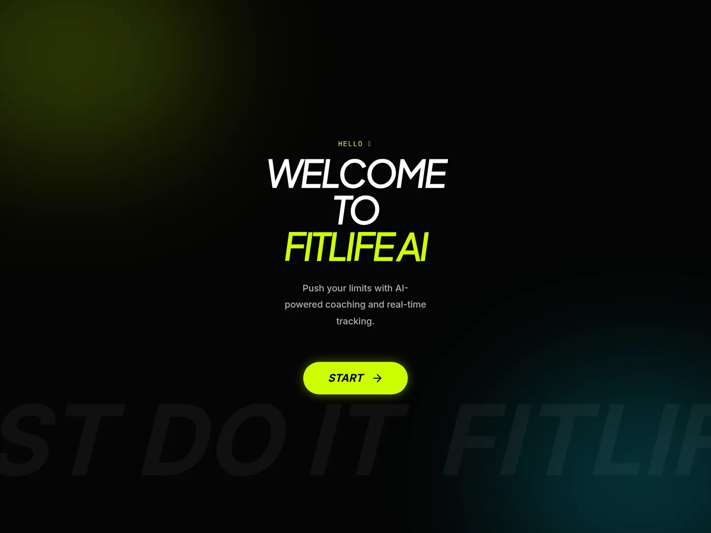 FitLife AI Tracker