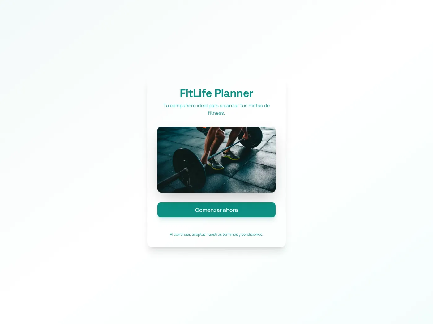 FitLife Planner