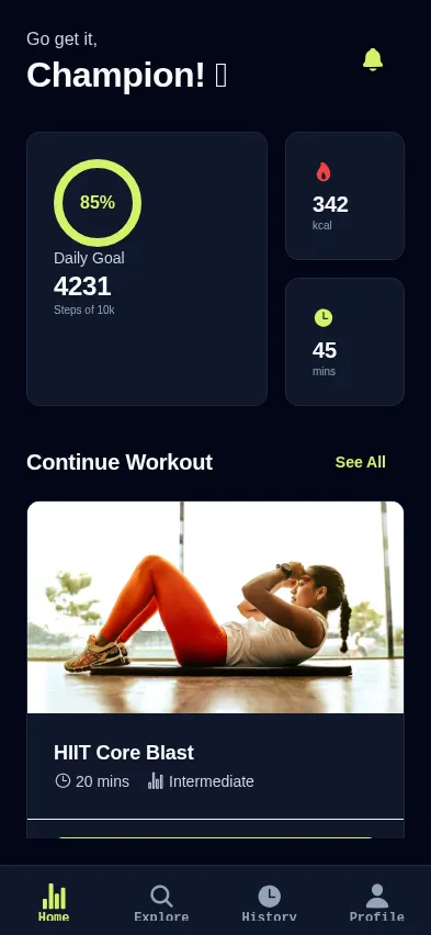 FitBuddy App