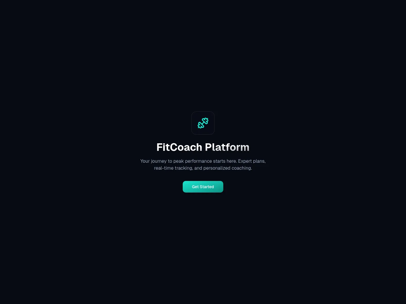 FitCoach Online Platform