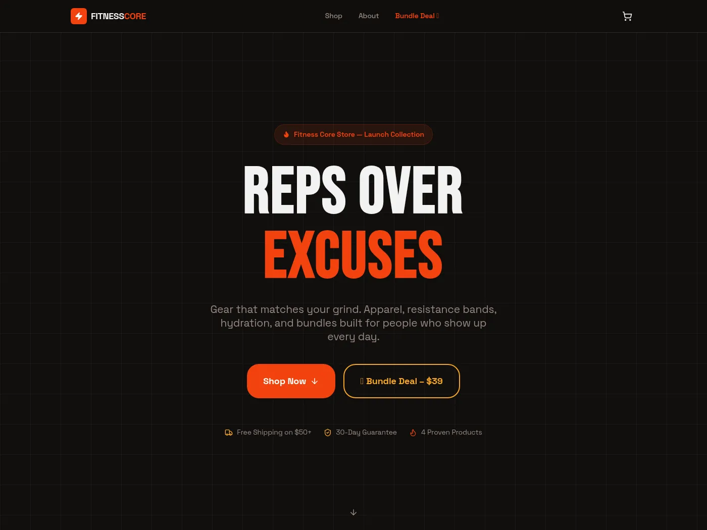 Fitness Core Products Store