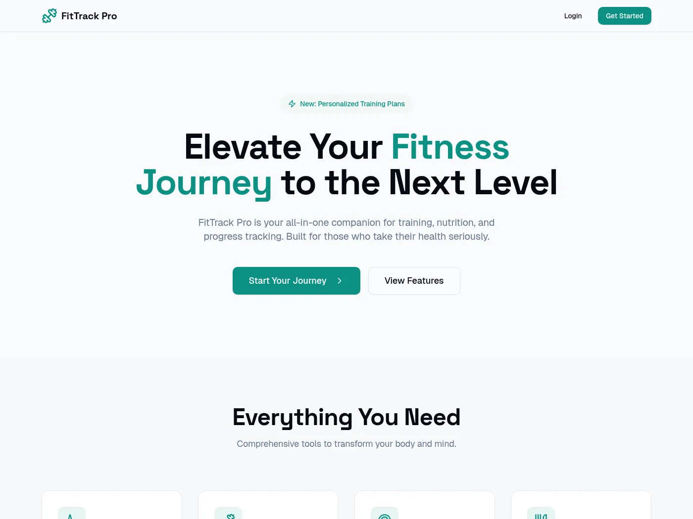 FitTrack Pro
