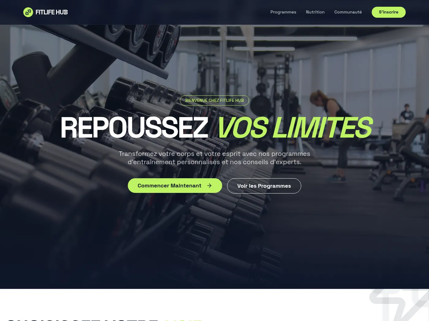 FitLife Hub