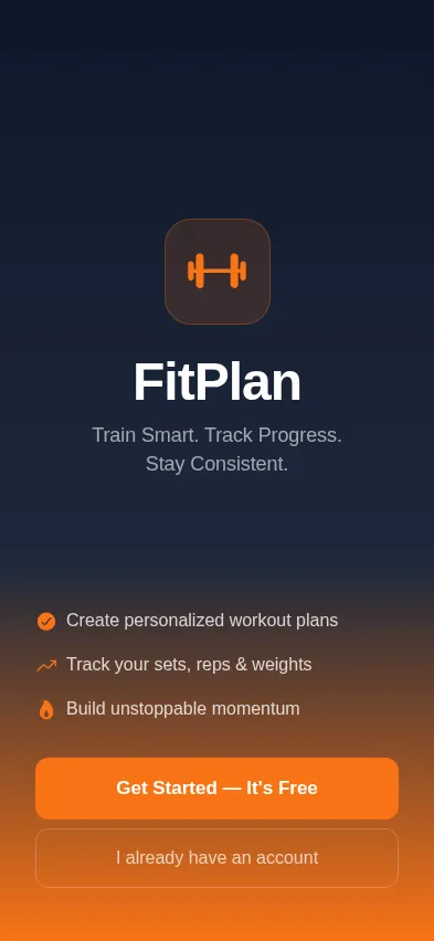FitPlan App