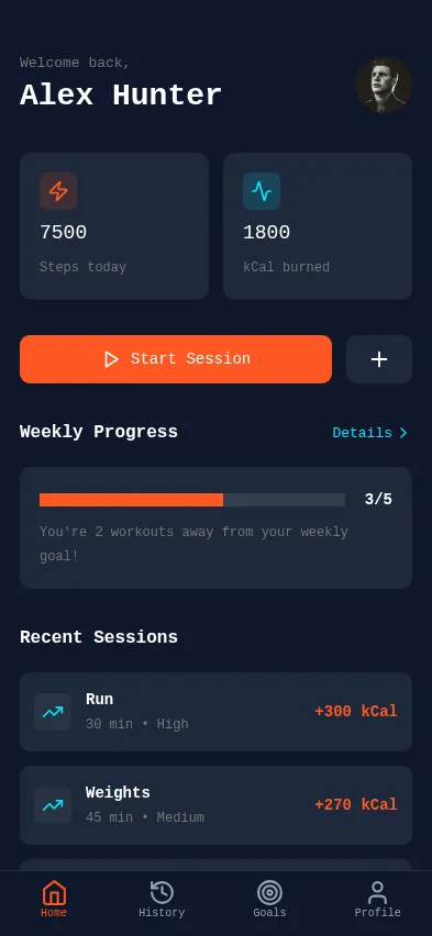 FitTrack App