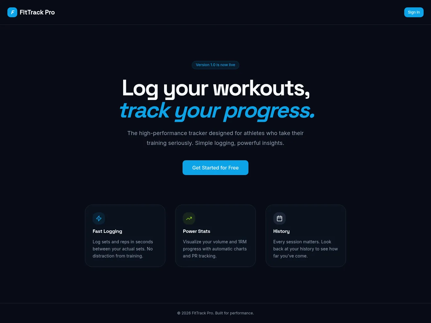 FitTrack Pro