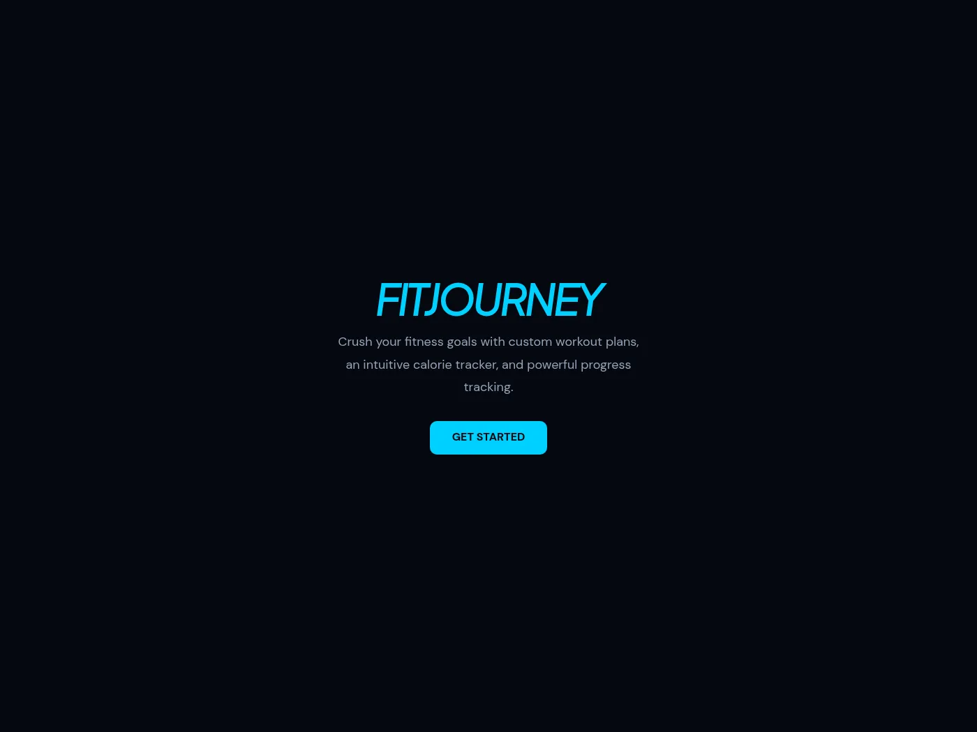 FitJourney App
