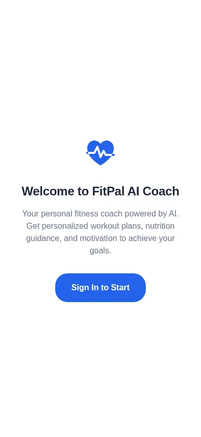 FitPal AI Coach