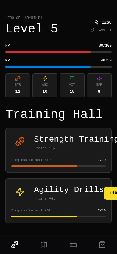 FitQuest Labyrinth