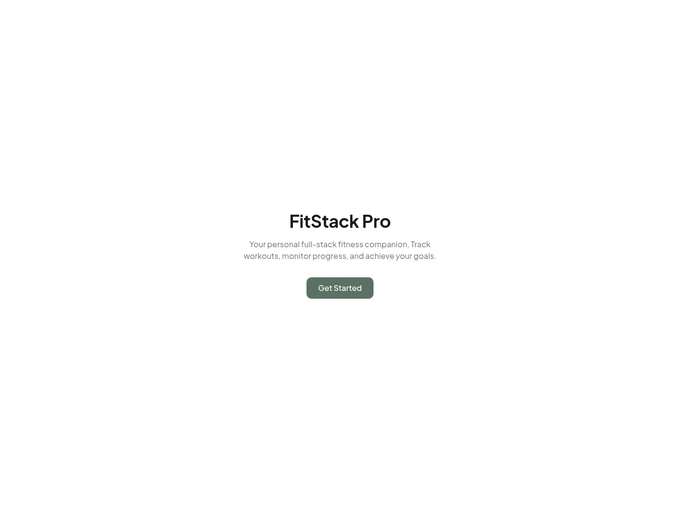 FitStack Pro