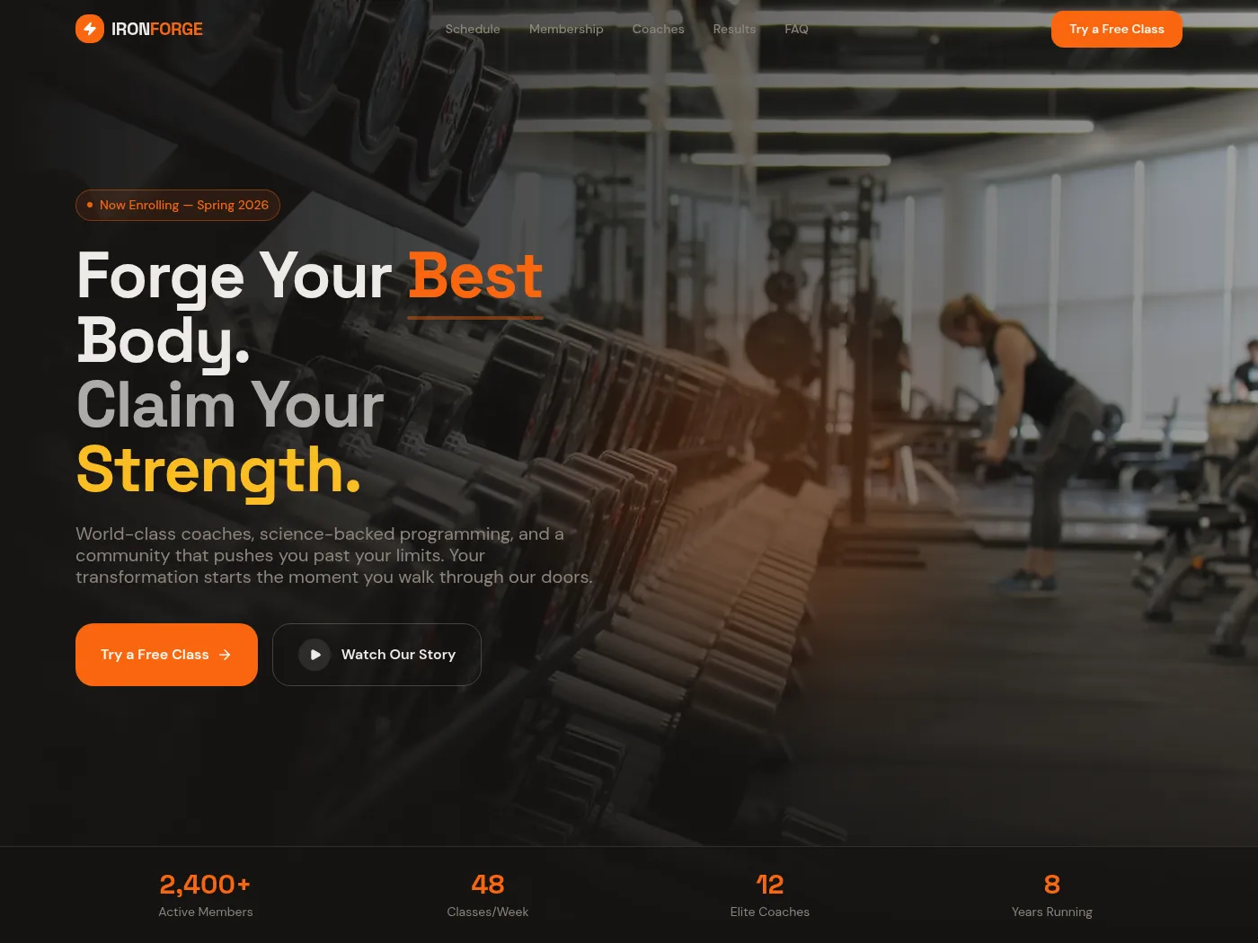 FitStudio Web Launch