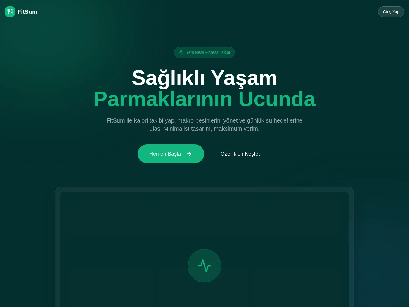 FitSum Dashboard
