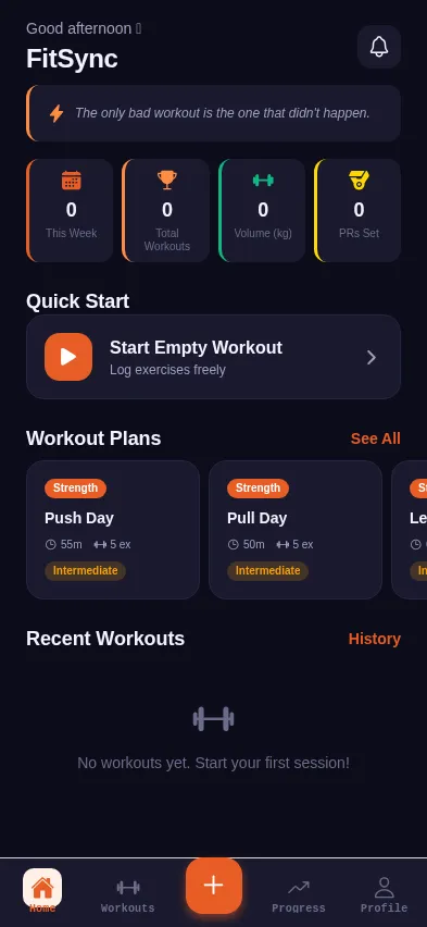 FitSync App