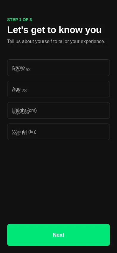 FitTrack AI Coach
