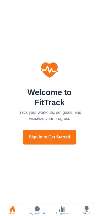 FitTrack Mobile App