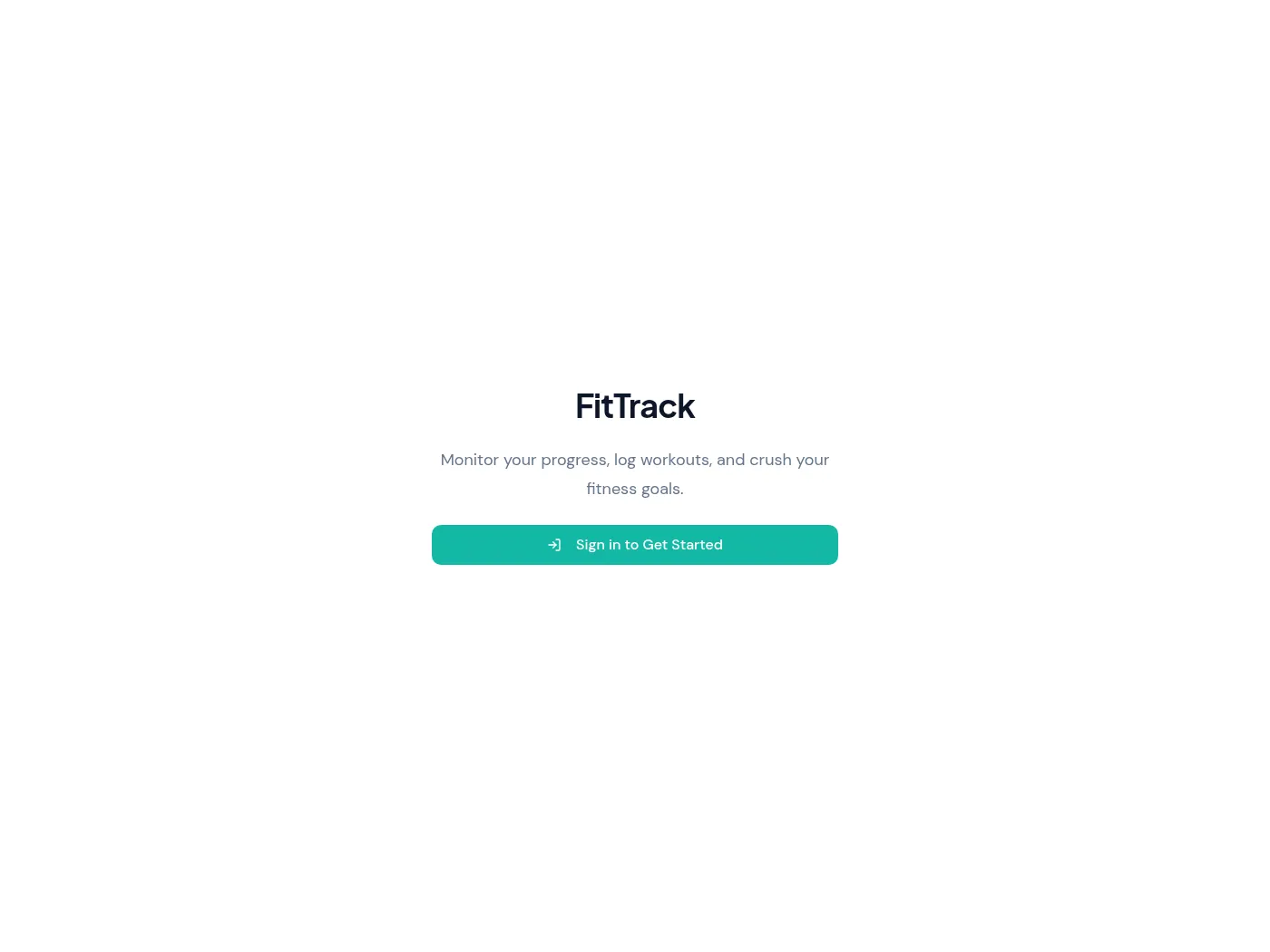 FitTrack Mobile App