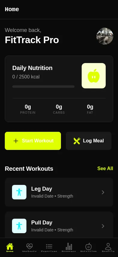 FitTrack Pro