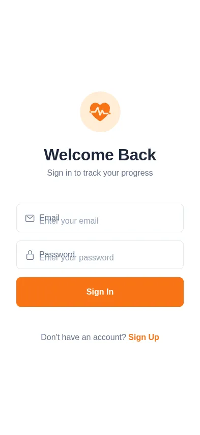 FitTrack Mobile App