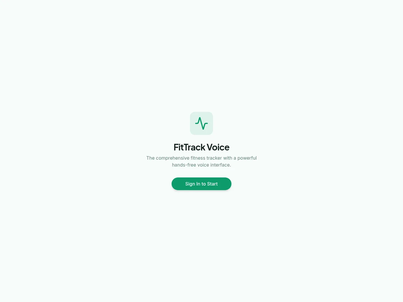 FitTrack Voice
