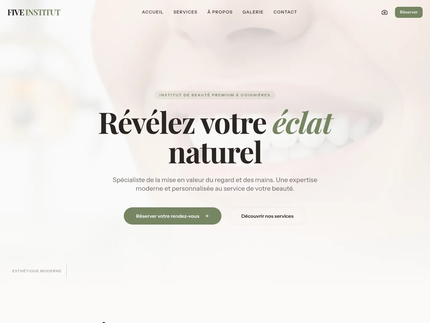 Five Institut Web Experience