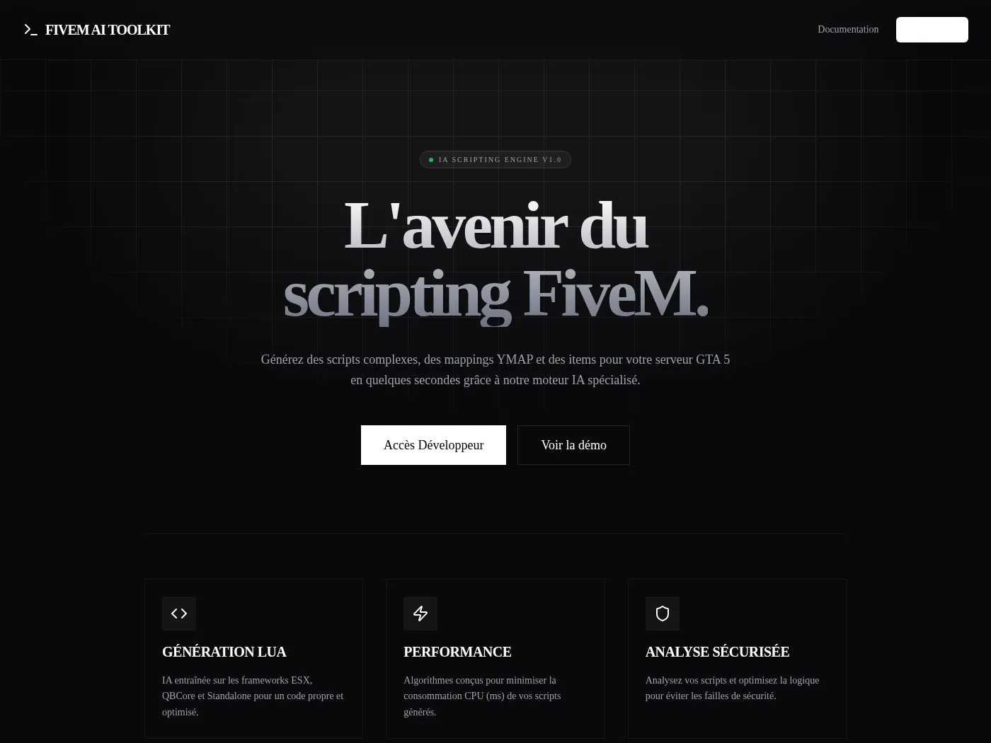 AI FiveM Scripting Suite