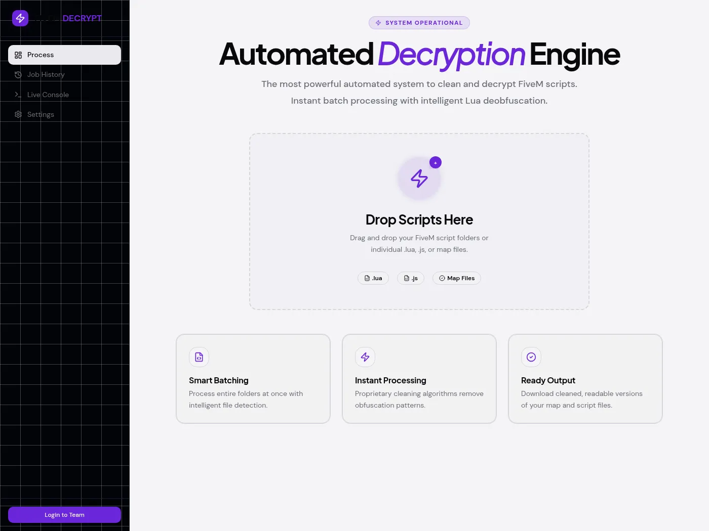 FiveM Script Auto-Decrypter