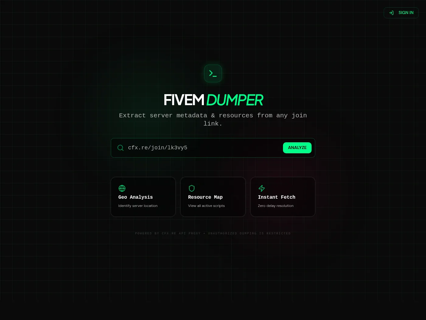 FiveM File Dumper