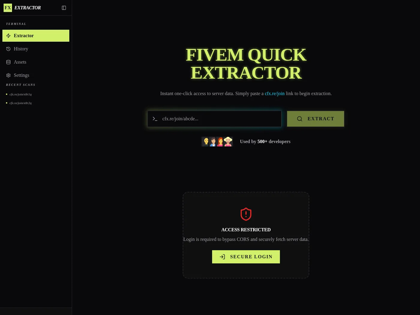 FiveM Quick Extractor