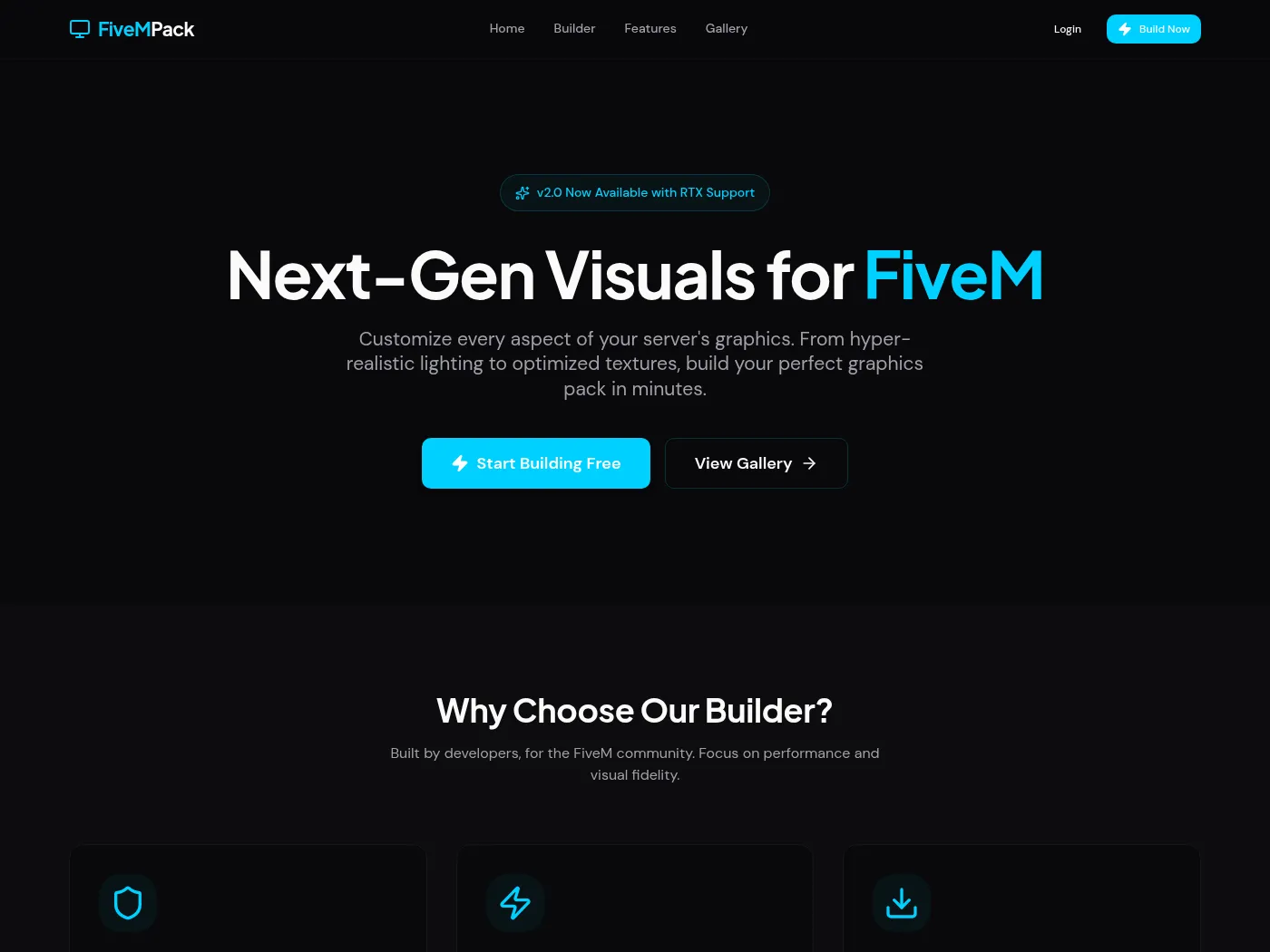 FiveM Graphics Pack Builder