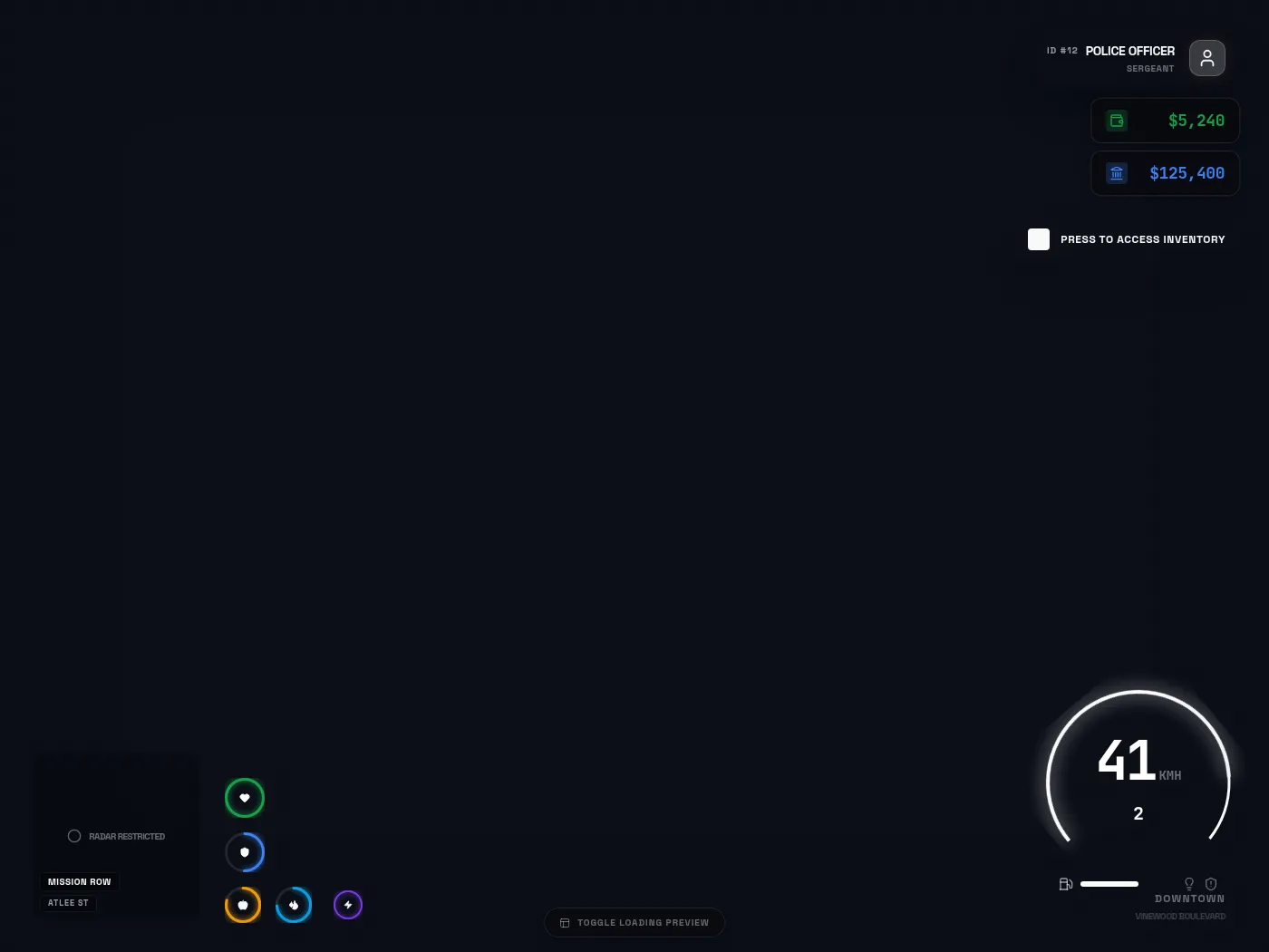 FiveM HUD UI Kit