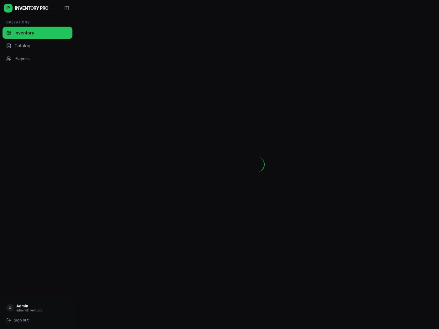 FiveM Inventory Pro
