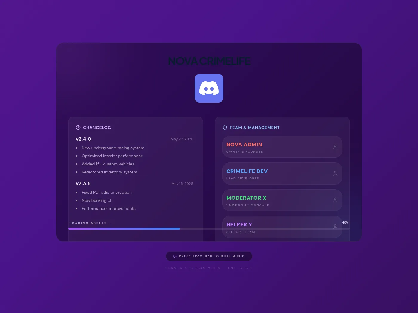 Nova Loading Screen Template