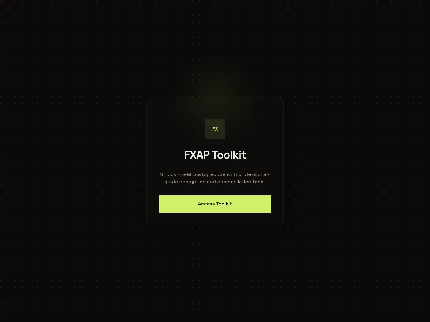 FiveM Lua Decrypt Toolkit