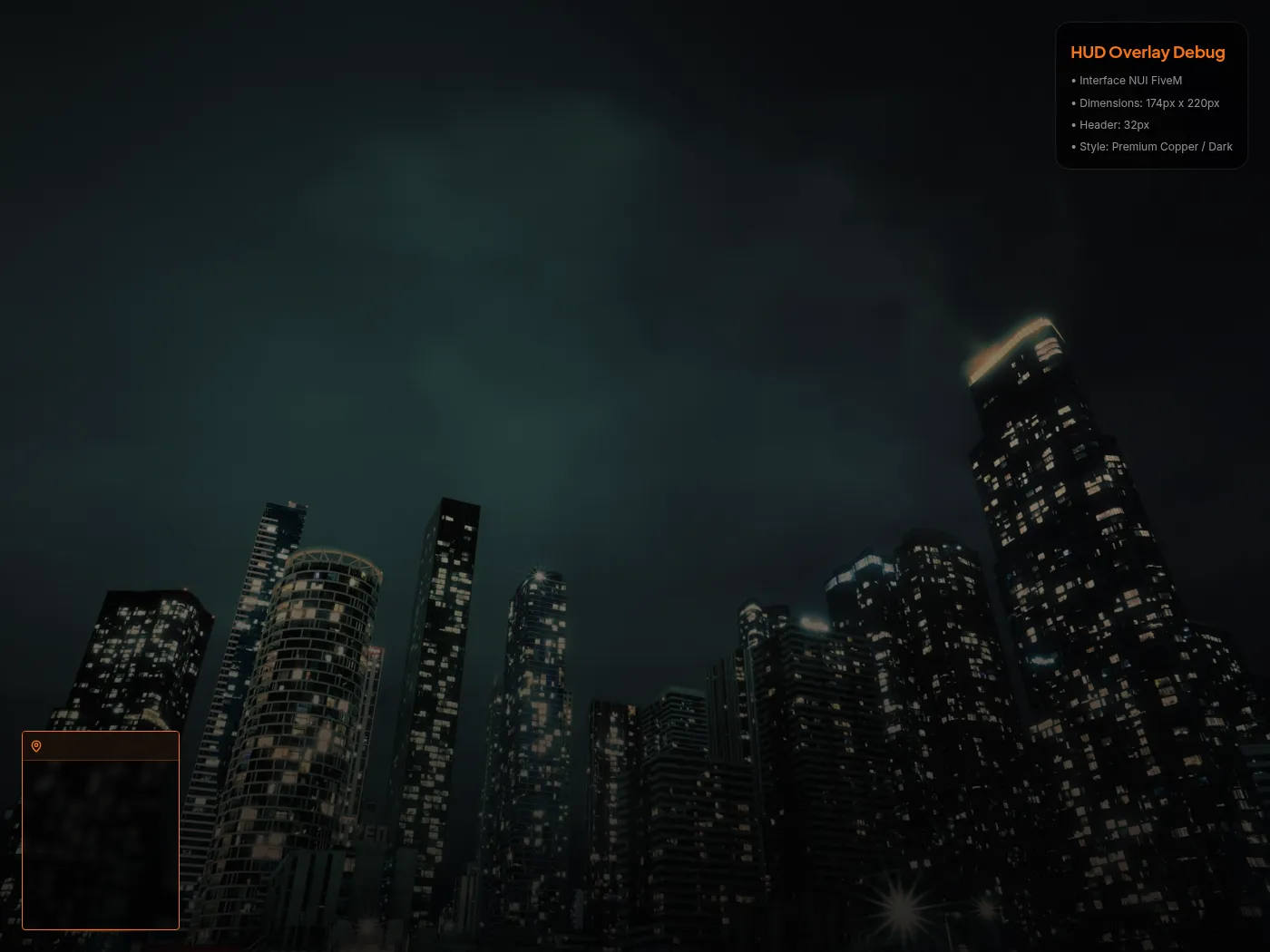 Premium FiveM Minimap HUD