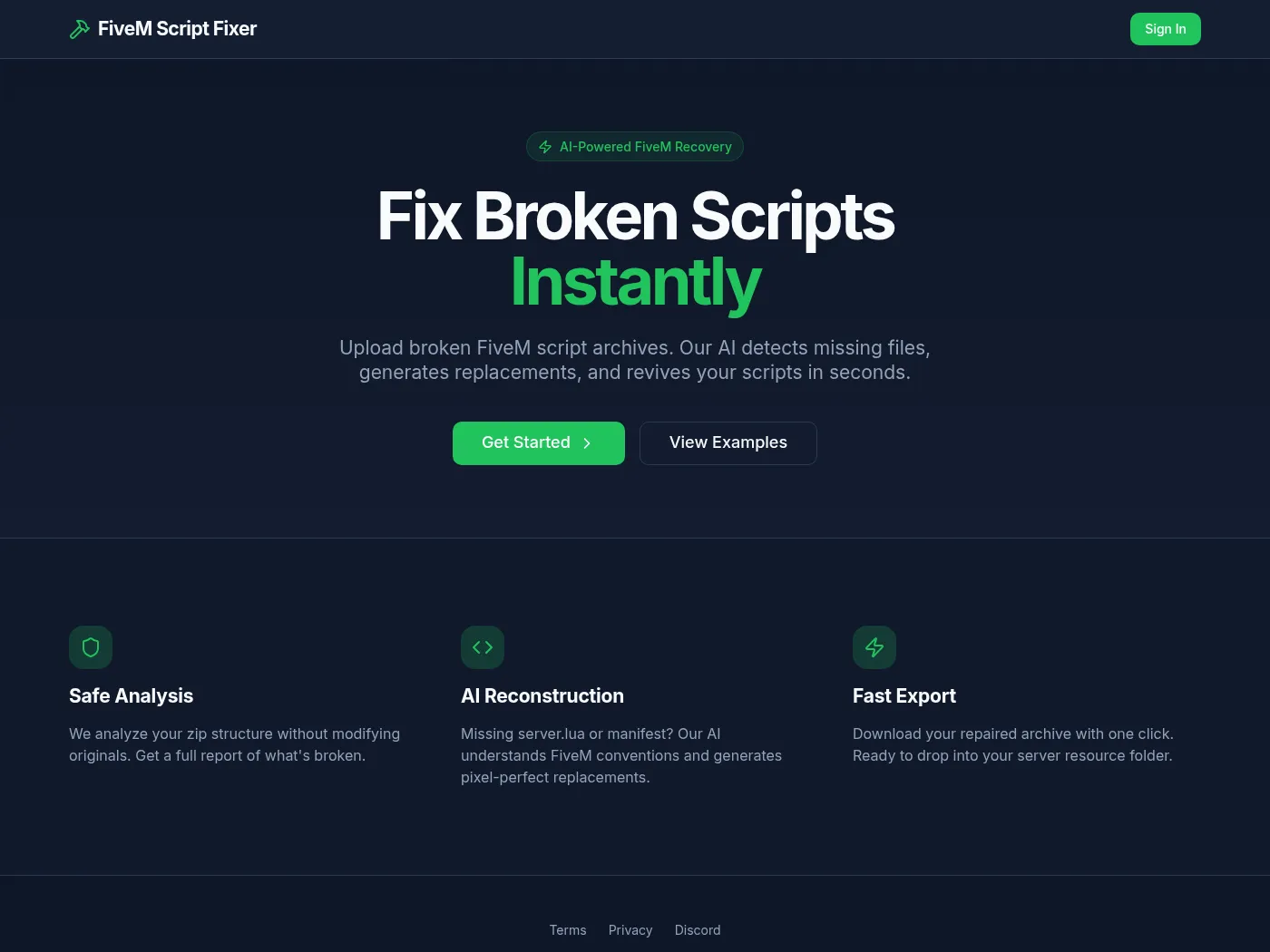 FiveM Script Fixer