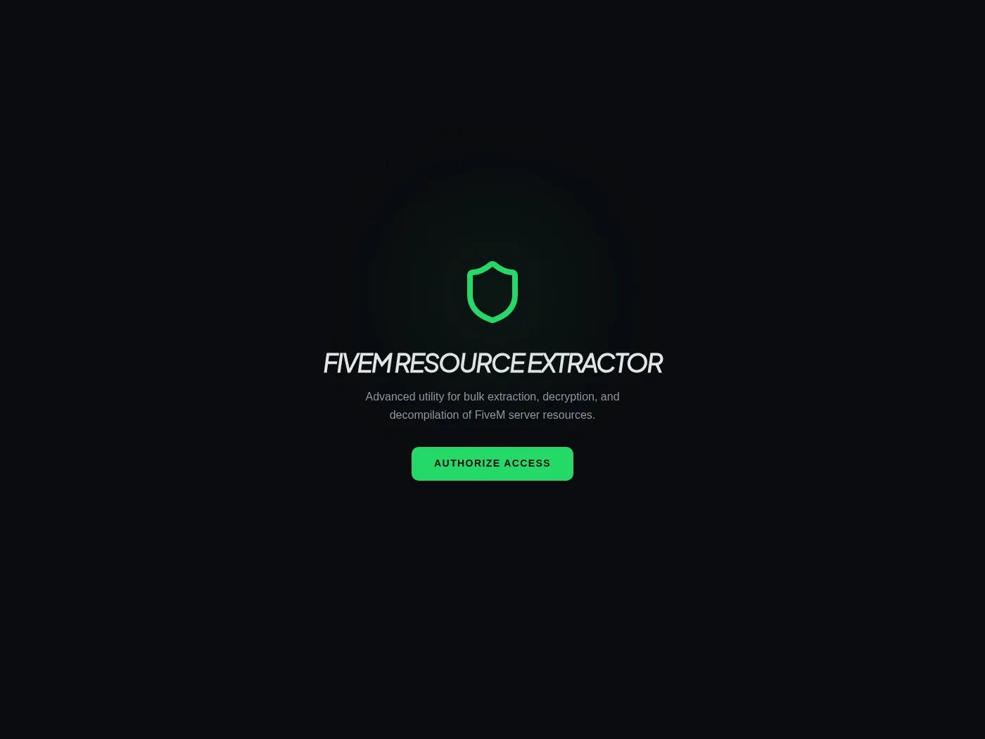 FiveM Resource Extractor