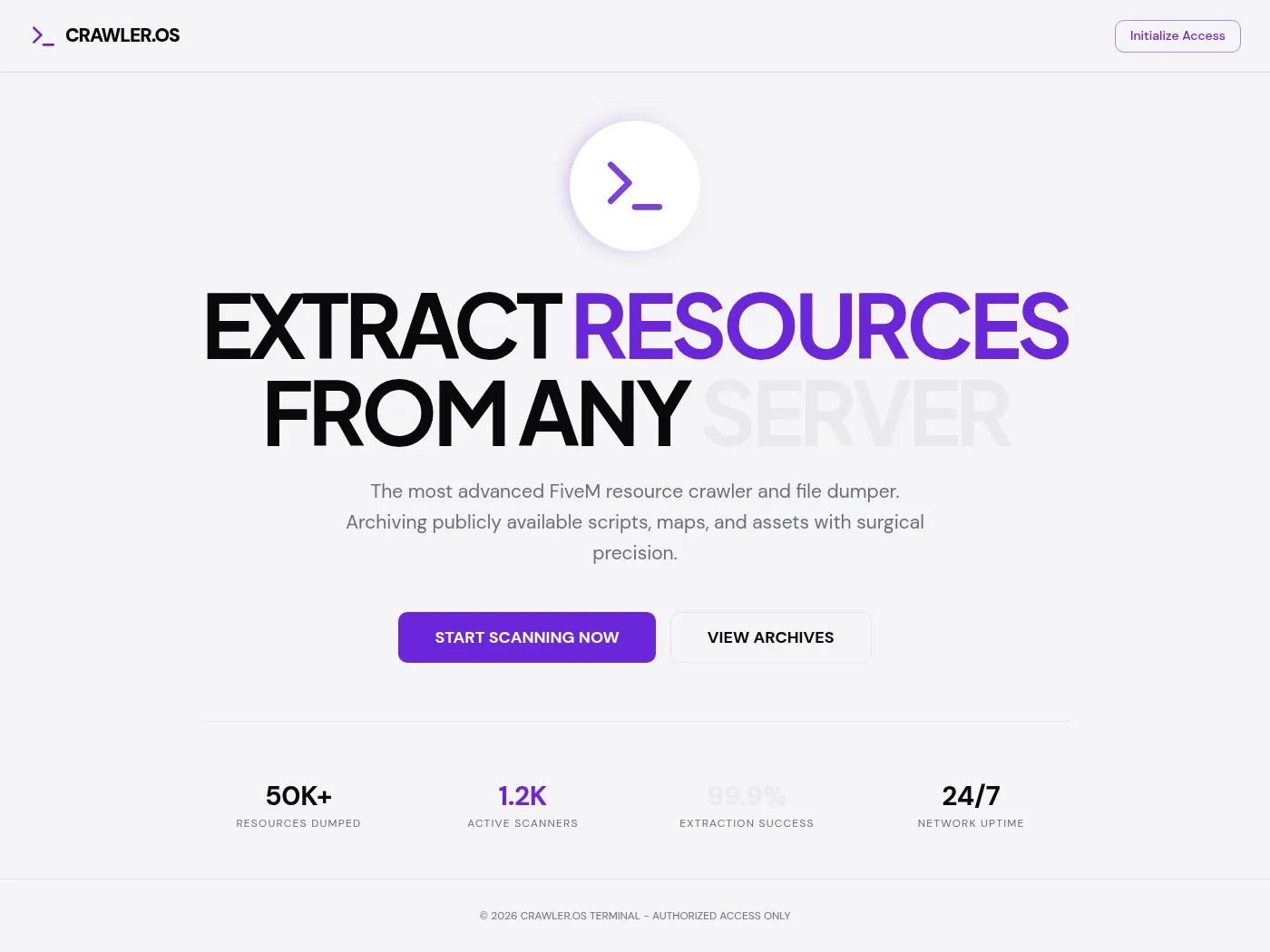 FiveM Resource Crawler